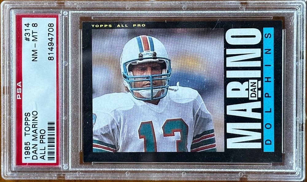 Auction Prices Realized Football Cards 1985 Topps Dan Marino