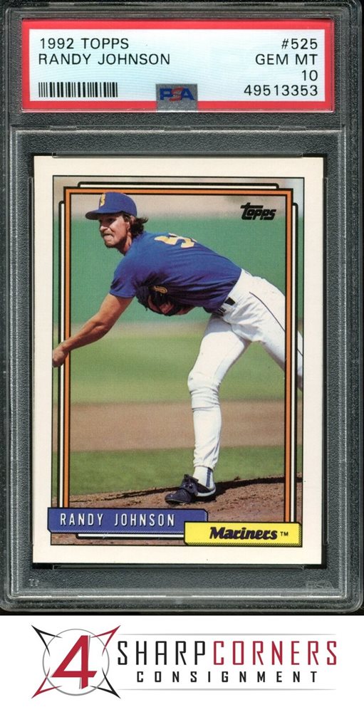 Auction Prices Realized Baseball Cards 1992 TOPPS Randy Johnson