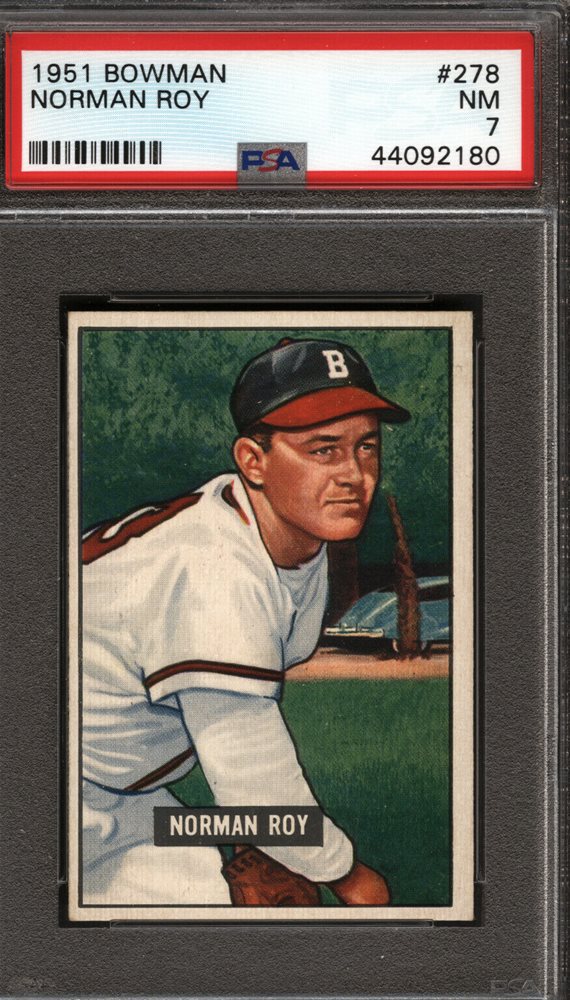 Auction Prices Realized Baseball Cards 1951 Bowman Norman Roy