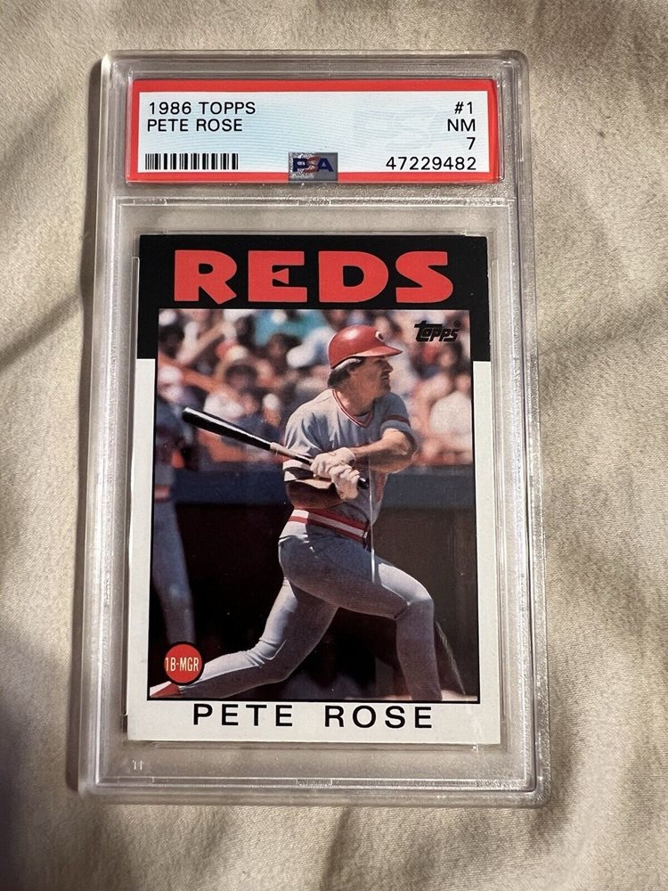 Auction Prices Realized Baseball Cards 1986 Topps Pete Rose