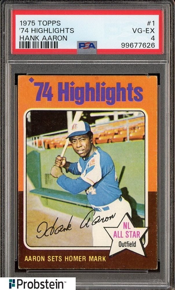 Auction Prices Realized Baseball Cards 1975 Topps '74 Highlights