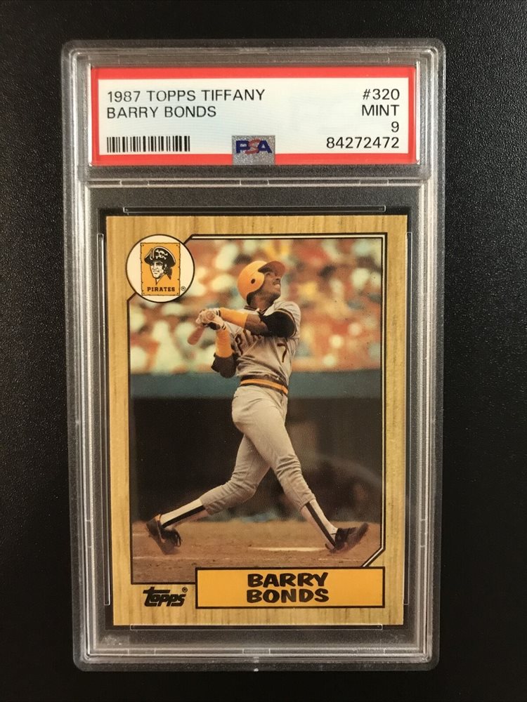 Auction Prices Realized Baseball Cards 1987 Topps Tiffany Barry Bonds