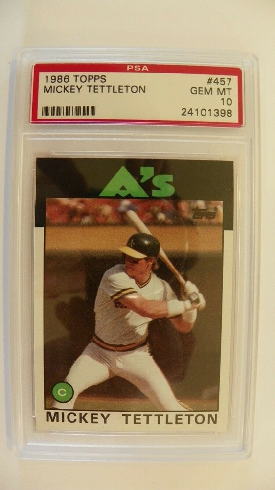 Auction Prices Realized Baseball Cards 1986 TOPPS Mickey Tettleton