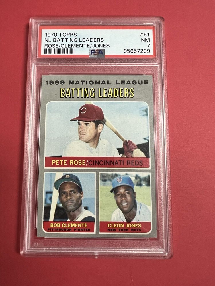 Auction Prices Realized Baseball Cards 1970 TOPPS Nl Batting Leaders