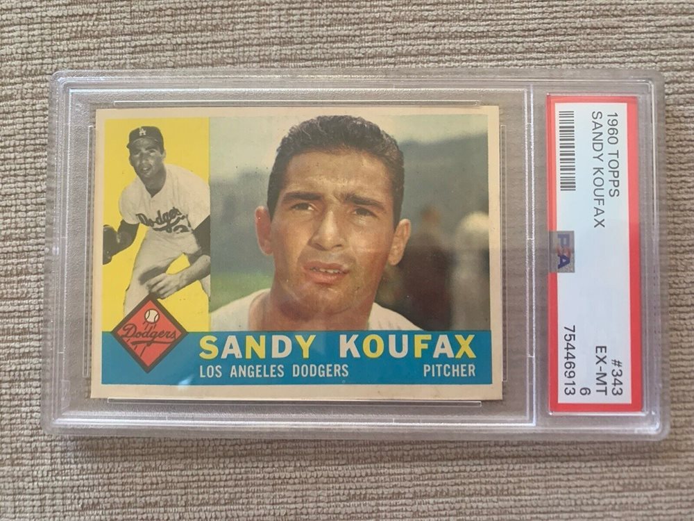 Auction Prices Realized Baseball Cards 1960 Topps Sandy Koufax