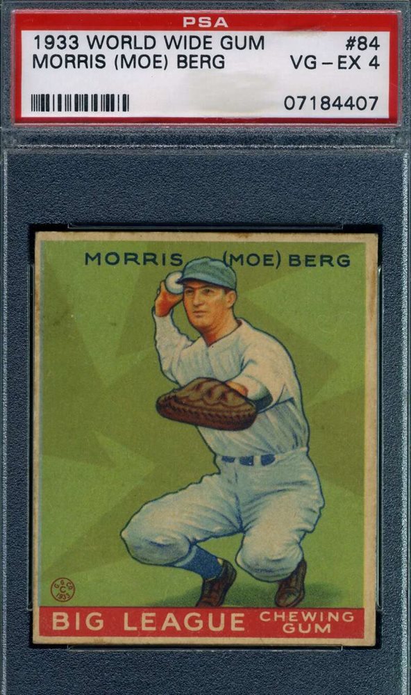 Auction Prices Realized Baseball Cards 1933 WORLD WIDE GUM Morris (moe ...