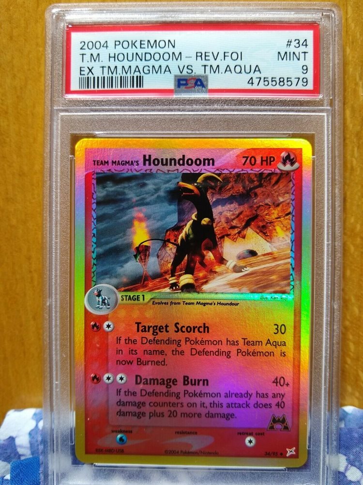 eBay Auction Item 154445870517 Tcg Cards 2004 Pokemon Ex Team Magma Vs ...