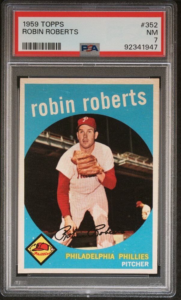 Auction Prices Realized Baseball Cards 1959 Topps Robin Roberts