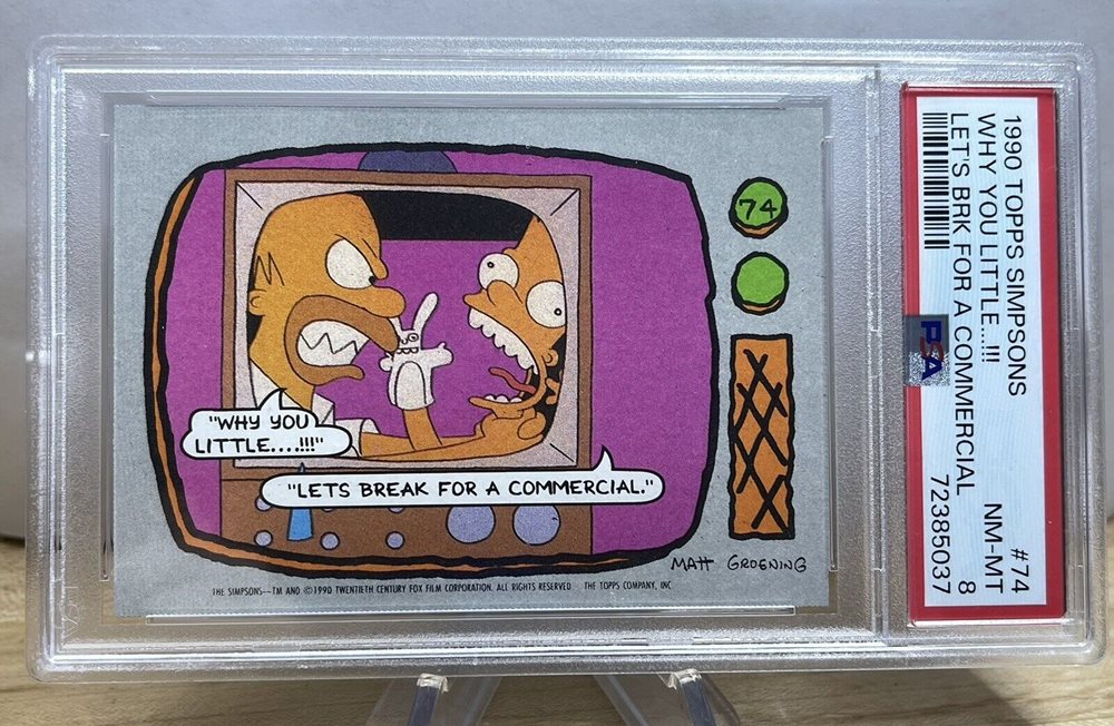 eBay Auction Item 386880500683 Non-Sport Cards 1990 Topps Simpsons
