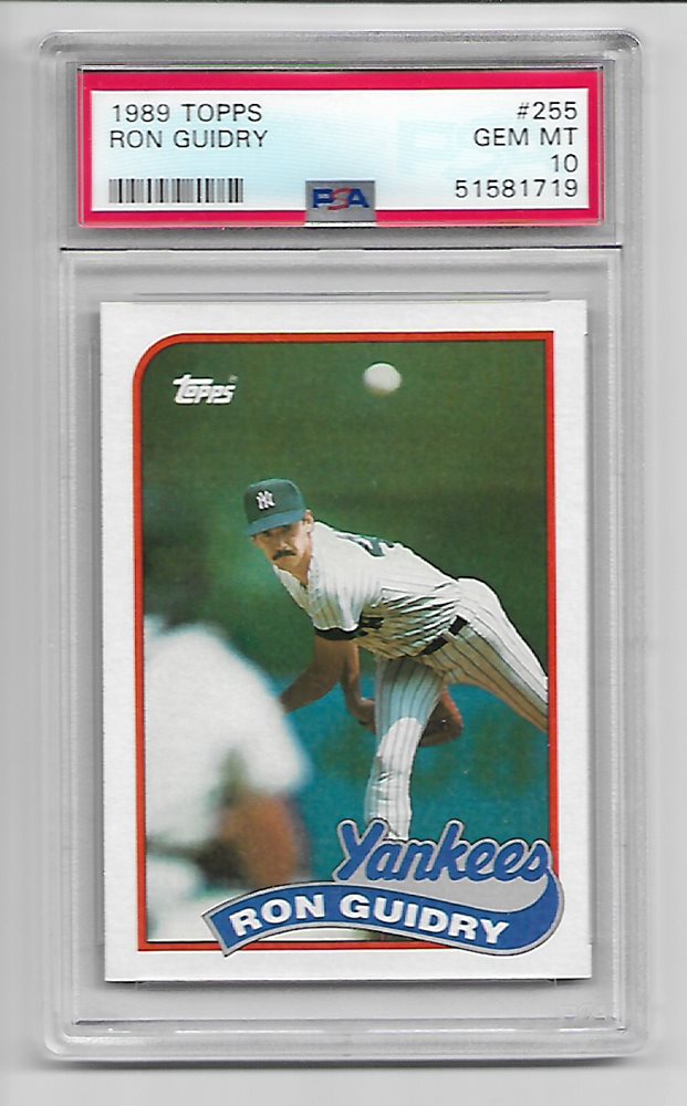 Auction Prices Realized Baseball Cards 1989 TOPPS Ron Guidry