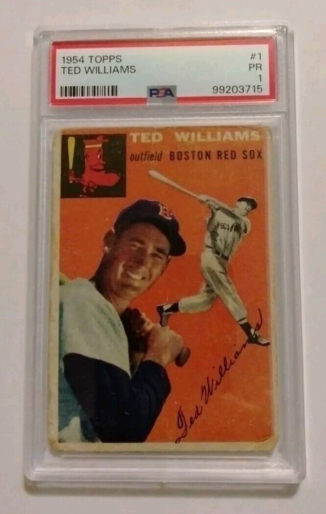 Auction Prices Realized Baseball Cards 1954 Topps Ted Williams