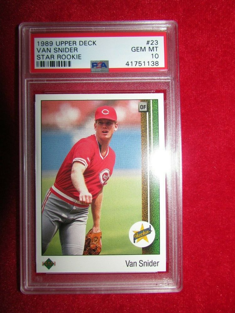 Auction Prices Realized Baseball Cards 1989 Upper Deck Van Snider