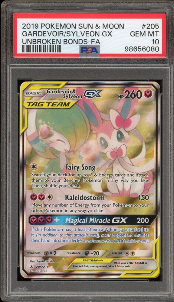 Auction Prices Realized Tcg Cards 2019 POKEMON SUN & MOON UNBROKEN BONDS Full Art / Gardevoir ...