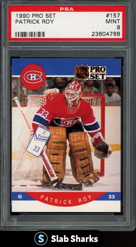 Auction Prices Realized Hockey Cards 1990 Pro Set Patrick Roy