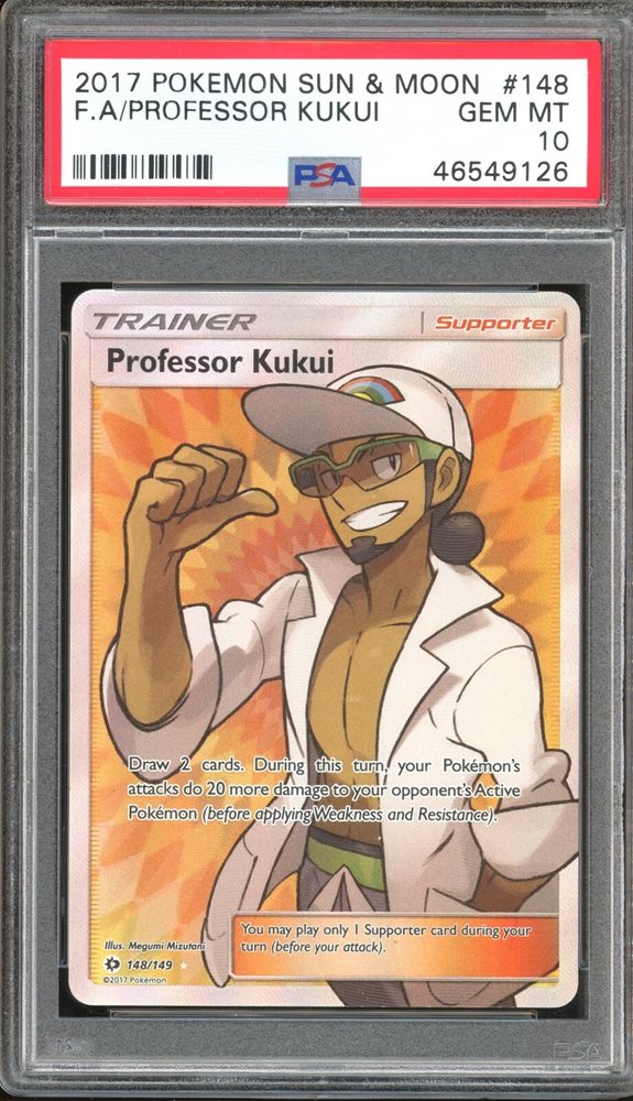Auction Prices Realized Tcg Cards 2017 POKEMON SUN & MOON Full Art ...