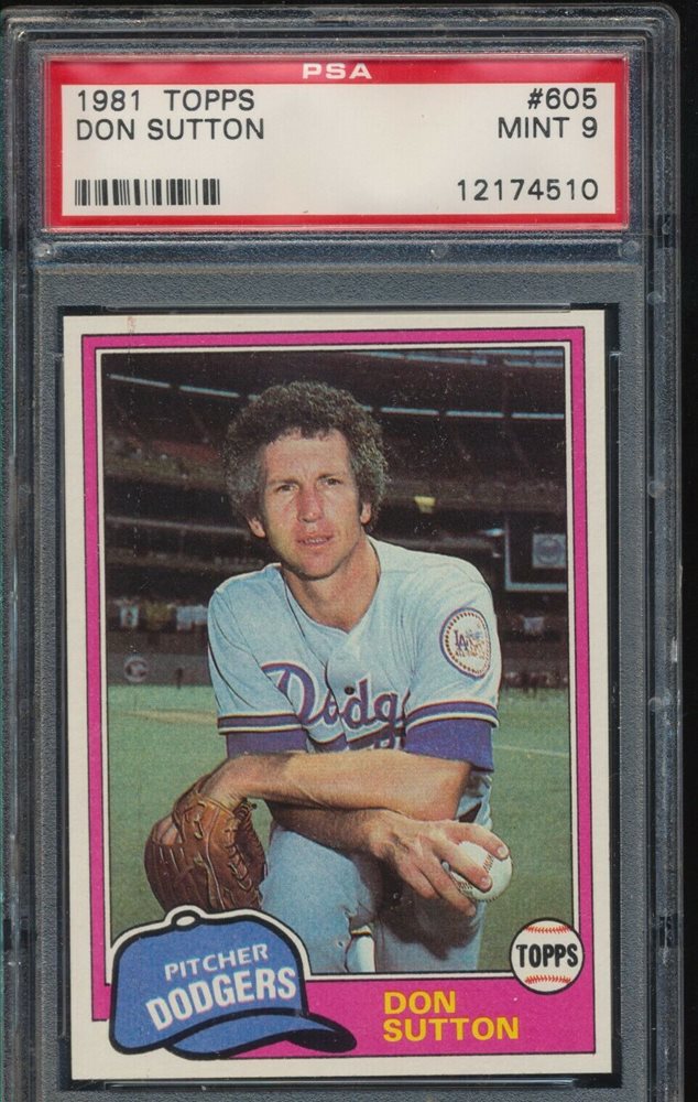 Auction Prices Realized Baseball Cards 1981 TOPPS Don Sutton