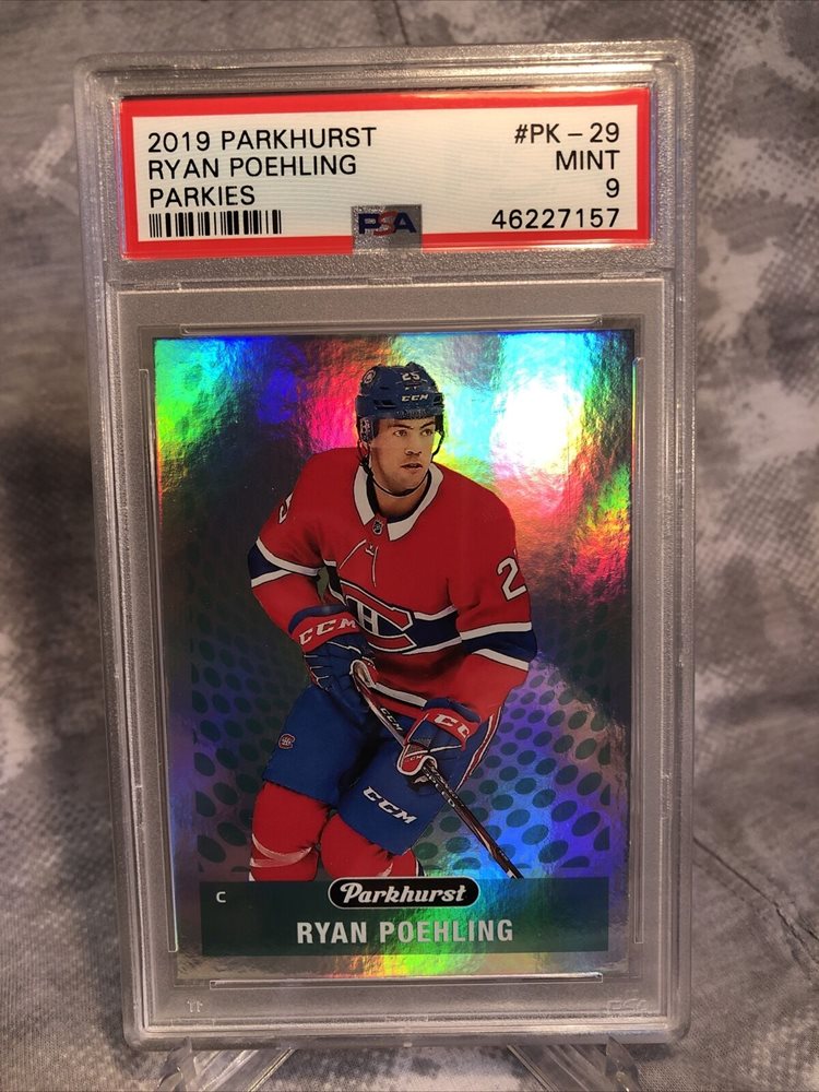 Auction Prices Realized Hockey Cards 2019 PARKHURST PARKIES Ryan Poehling