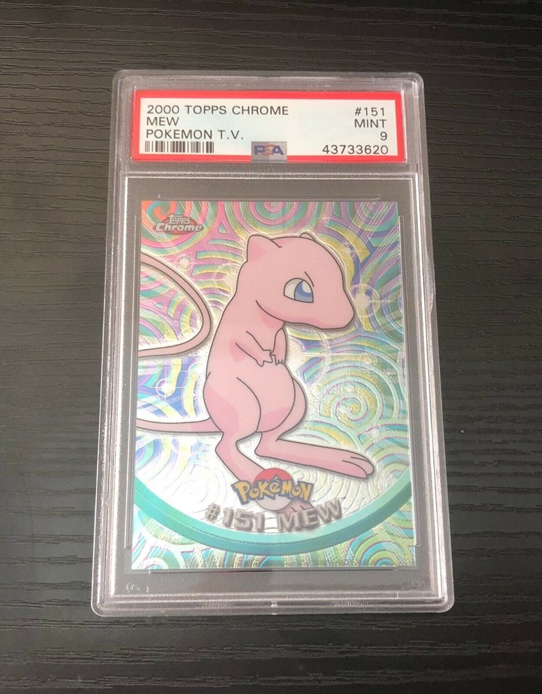 Auction Prices Realized Tcg Cards 2000 Topps Chrome Pokemon T.V. Mew