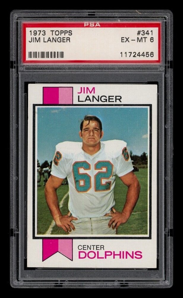 Auction Prices Realized Football Cards 1973 Topps Jim Langer
