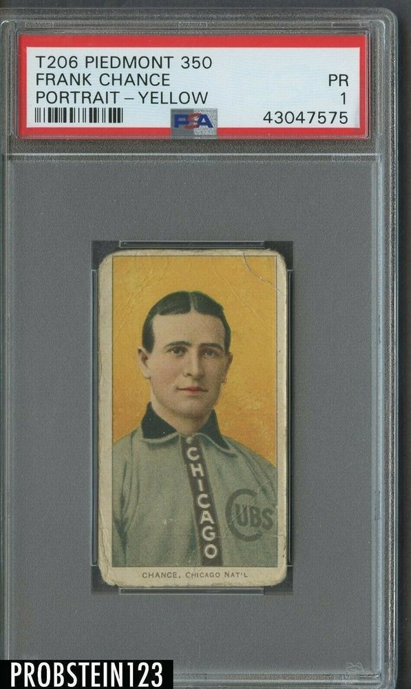 Auction Prices Realized Baseball Cards 1909-11 T206 PIEDMONT 350 Frank ...