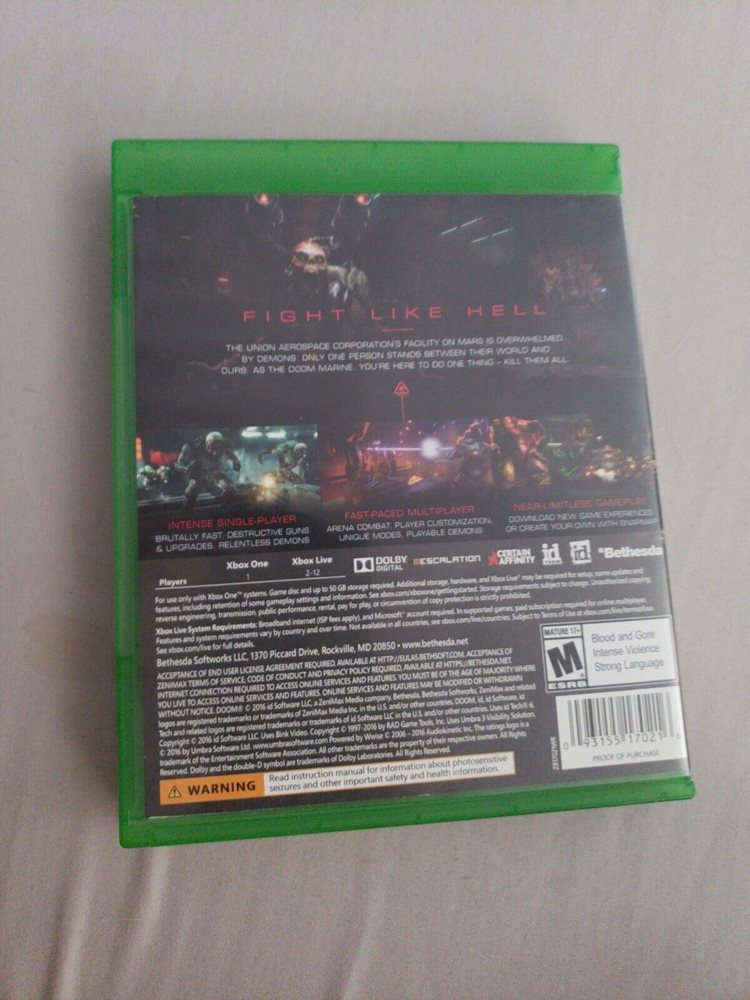 Doom - Microsoft Xbox One