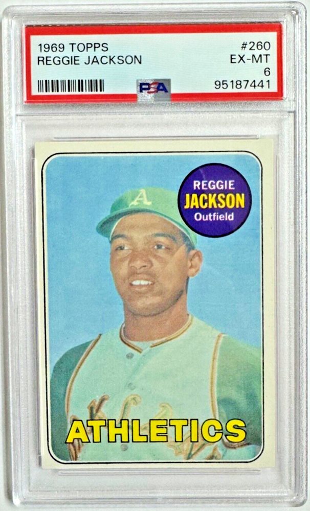 Auction Prices Realized Baseball Cards 1969 Topps Reggie Jackson