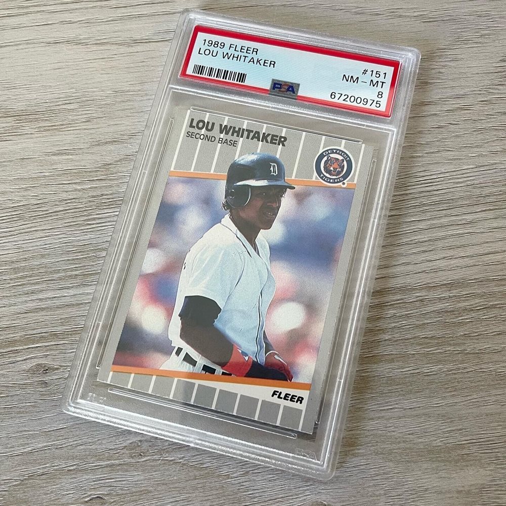 Auction Prices Realized Baseball Cards 1989 Fleer Lou Whitaker
