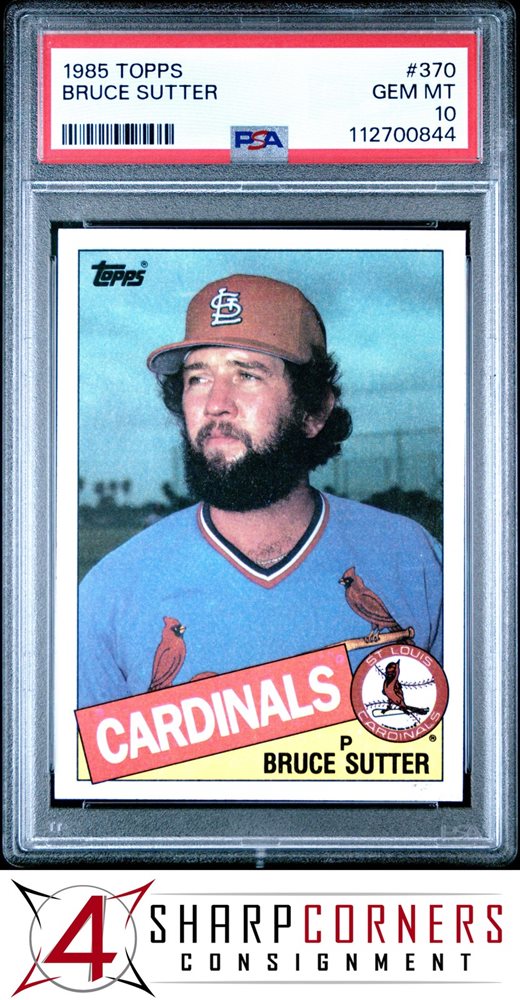 Auction Prices Realized Baseball Cards 1985 TOPPS Bruce Sutter