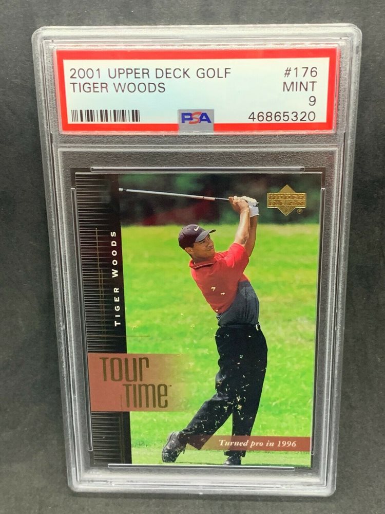 Auction Prices Realized Golf Cards 2001 Upper Deck Golf Tiger Woods