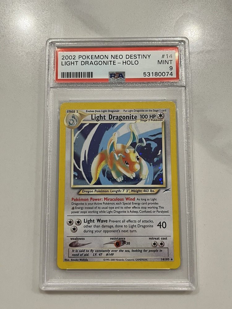 Auction Prices Realized Tcg Cards 2002 Pokemon Neo Destiny Light ...