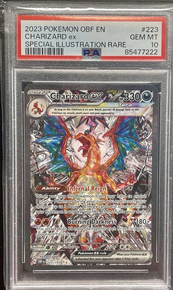 Auction Prices Realized Tcg Cards 2023 POKEMON OBF EN-OBSIDIAN FLAMES ...