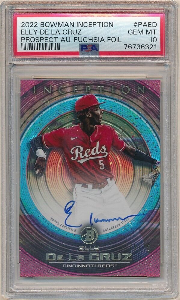 Auction Prices Realized Baseball Cards 2022 BOWMAN INCEPTION PROSPECT ...
