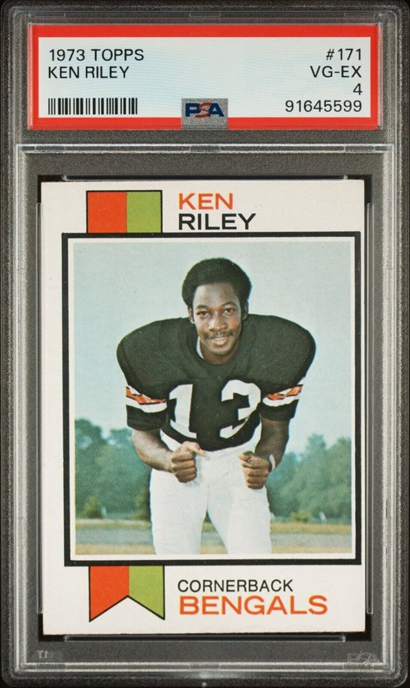 Auction Prices Realized Football Cards 1973 TOPPS Ken Riley