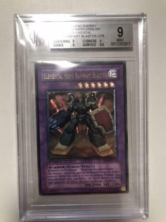 Yu Gi Oh Elemental Hero Rampart Blaster Asian Ultimate