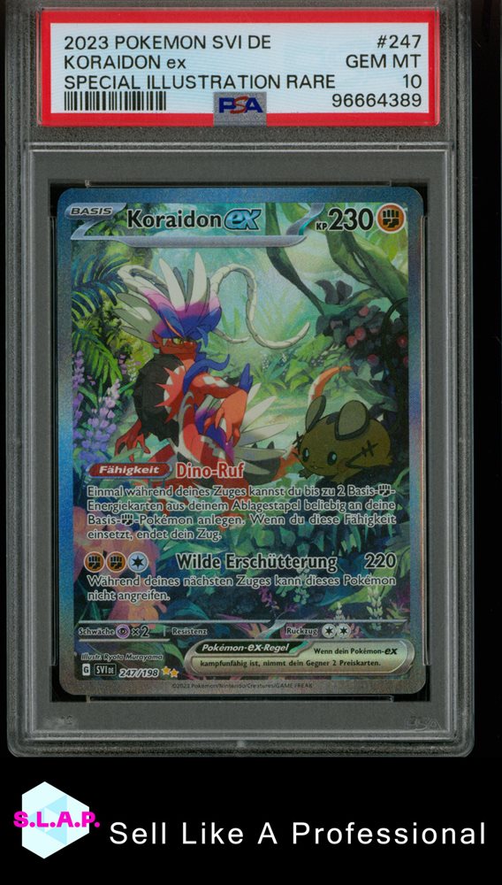 Auction Prices Realized Tcg Cards 2023 POKEMON GERMAN SVI DE-SCARLET & VIOLET Koraidon Ex