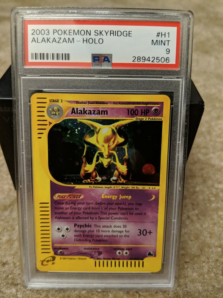 Auction Prices Realized Tcg Cards 2003 Pokemon Skyridge Alakazam-Holo