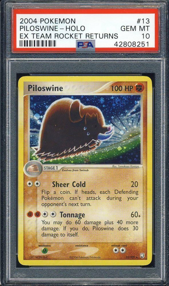 Piloswine Card