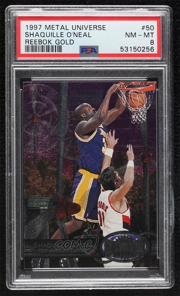 eBay Auction Item 234697024185 Basketball Cards 1997 Metal Universe