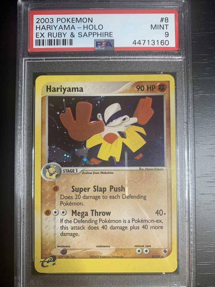 Pokemon Hariyama Card