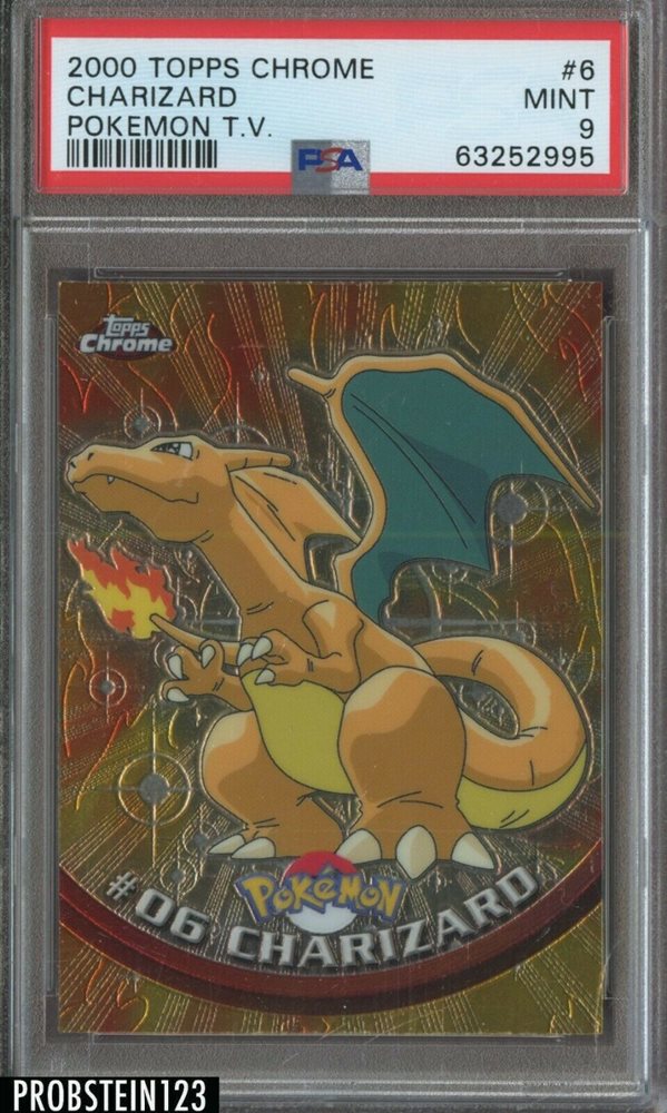 Pokemon Graded Topps Charizard PSA 7 - munimoro.gob.pe