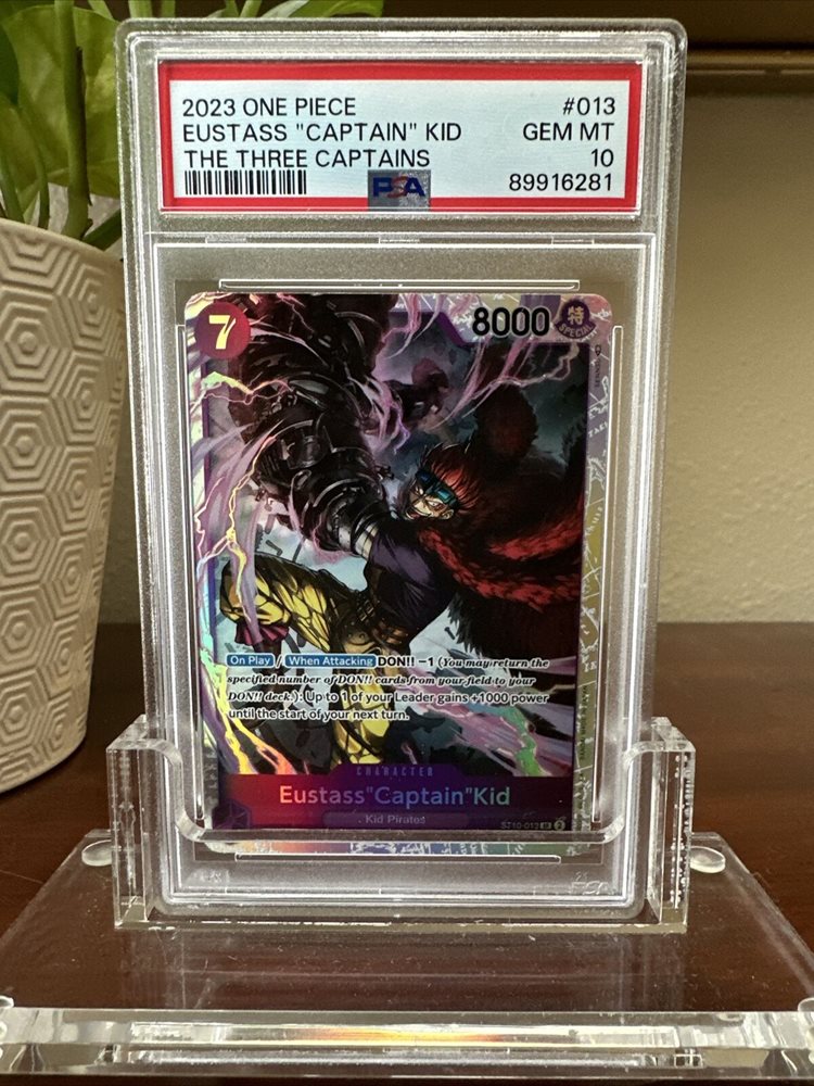 Auction Prices Realized Tcg Cards 2023 One Piece Ultra Deck St10-The Three Captains Eustass ...