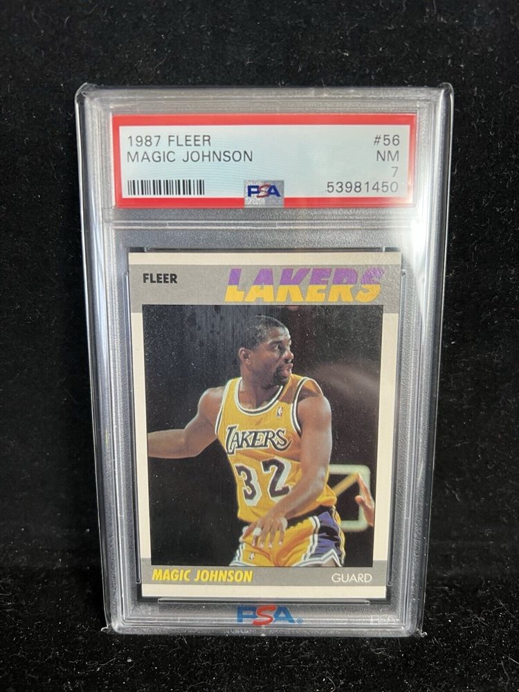 Auction Prices Realized Basketball Cards 1987 Fleer Magic Johnson