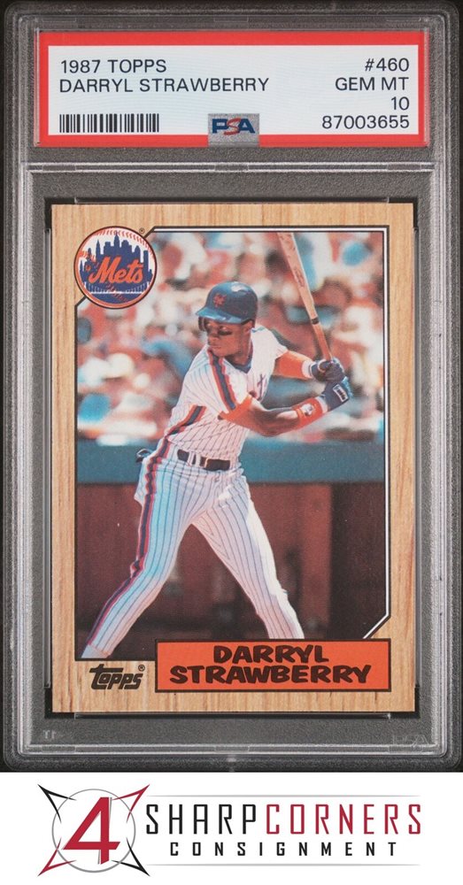 Auction Prices Realized Baseball Cards 1987 Topps Darryl Strawberry