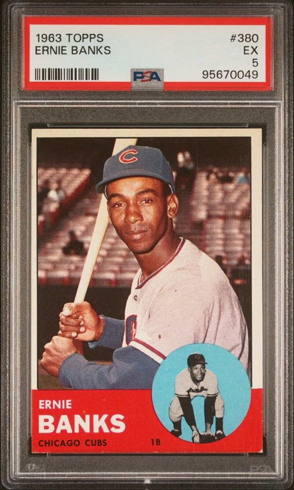 Auction Prices Realized Baseball Cards 1963 Topps Ernie Banks