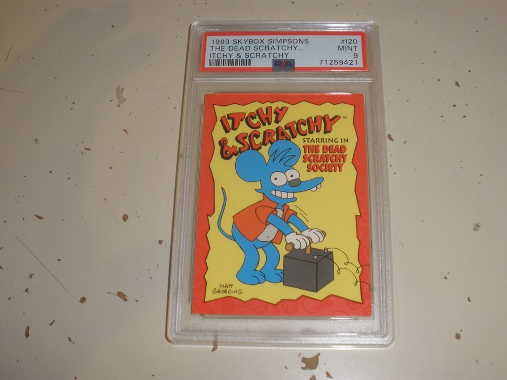 Auction Prices Realized Non-Sport Cards 1993 SKYBOX SIMPSONS ITCHY ...
