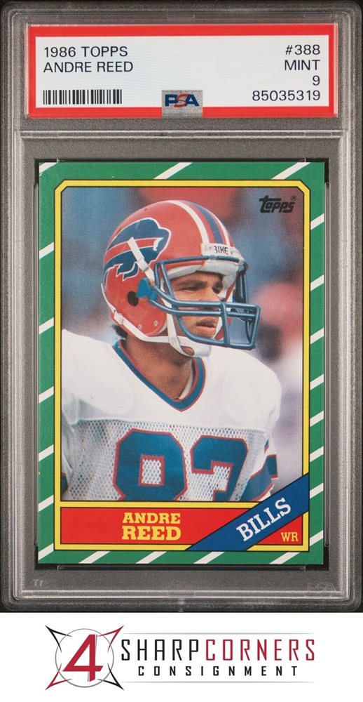 Auction Prices Realized Football Cards 1986 Topps Andre Reed