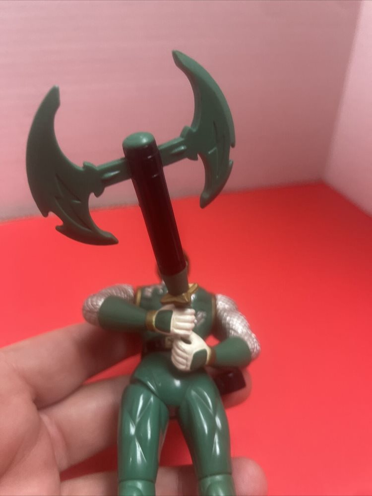 Power Rangers Figure Ninja Storm Green Samurai Ninja Ba