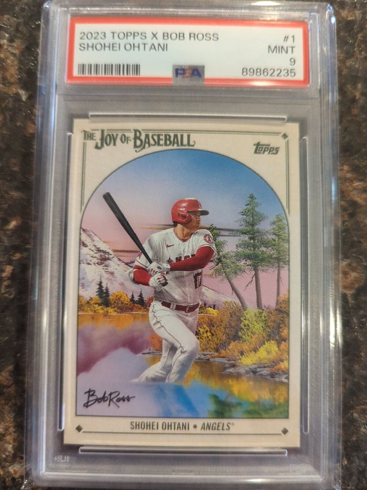 eBay Auction Item 196424070484 Baseball Cards 2023 Topps X Bob Ross The ...