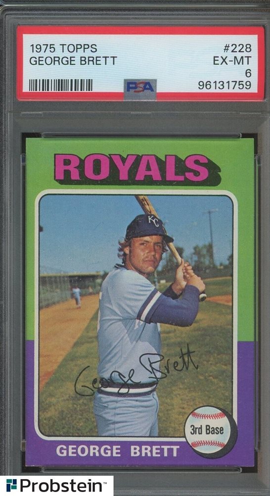 Auction Prices Realized Baseball Cards 1975 Topps George Brett
