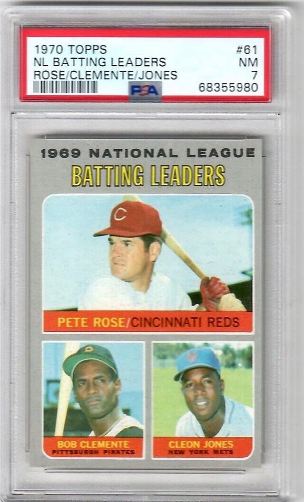 Auction Prices Realized Baseball Cards 1970 TOPPS Nl Batting Leaders